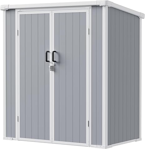 Amazon.com : NOVIRE 5x3 Resin Garden Sheds & Outdoor Storage on ...