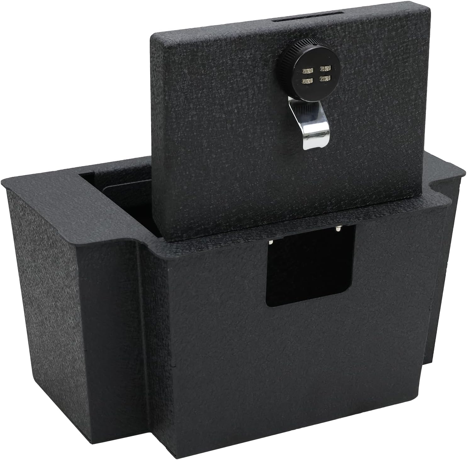 Amazon.com: JIKE Center Console Gun Safe - Console Gun Vault Compatible ...