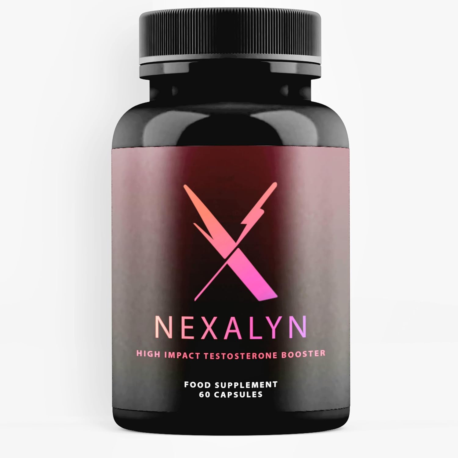 Nexalyn High Impact Testosterone Booster Food Supplement, 60 Capsules ...