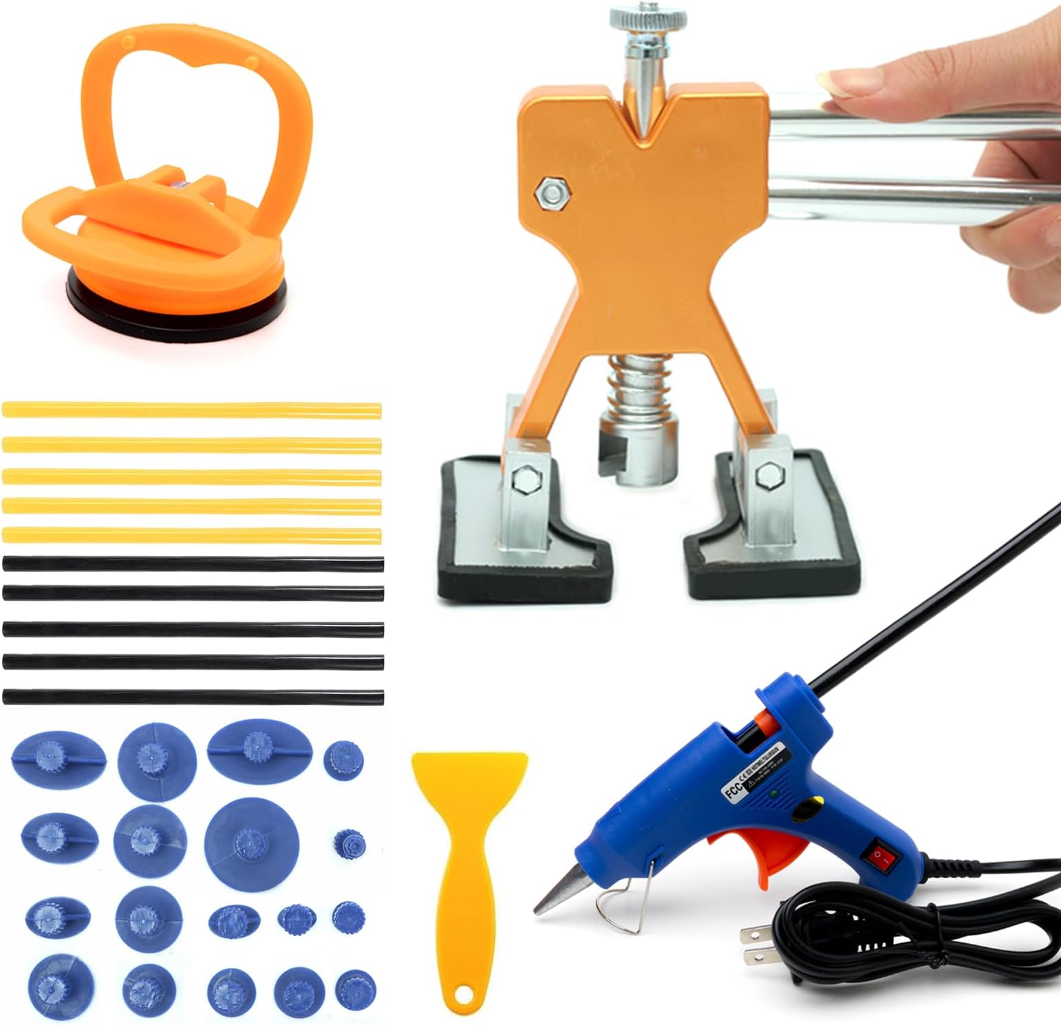 Amazon.com: LadyRosian Paintless Dent Repair Tools Two Types Dent ...