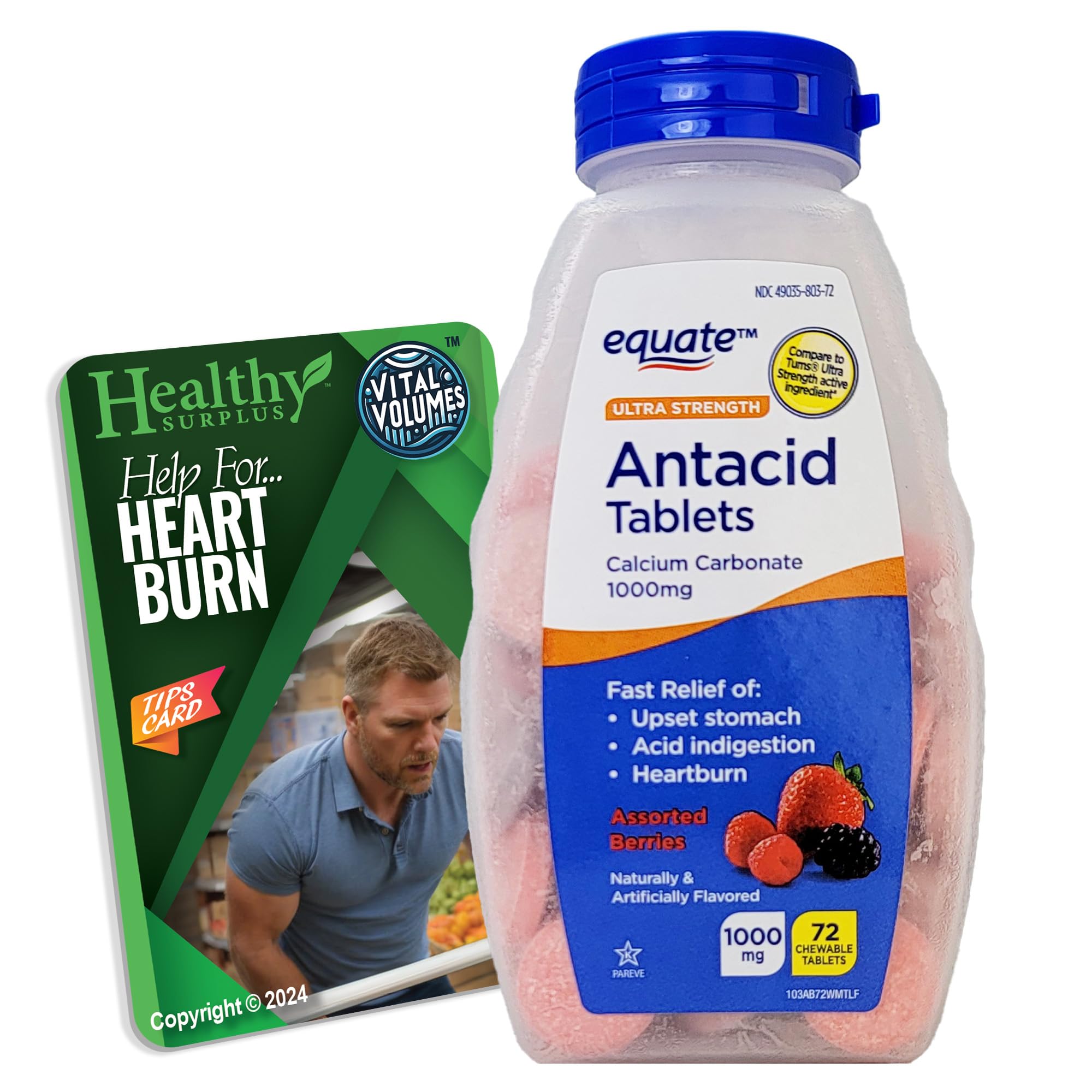 Snapklik.com : Ultra Strength Antacid Tablets - Calcium Carbonate ...