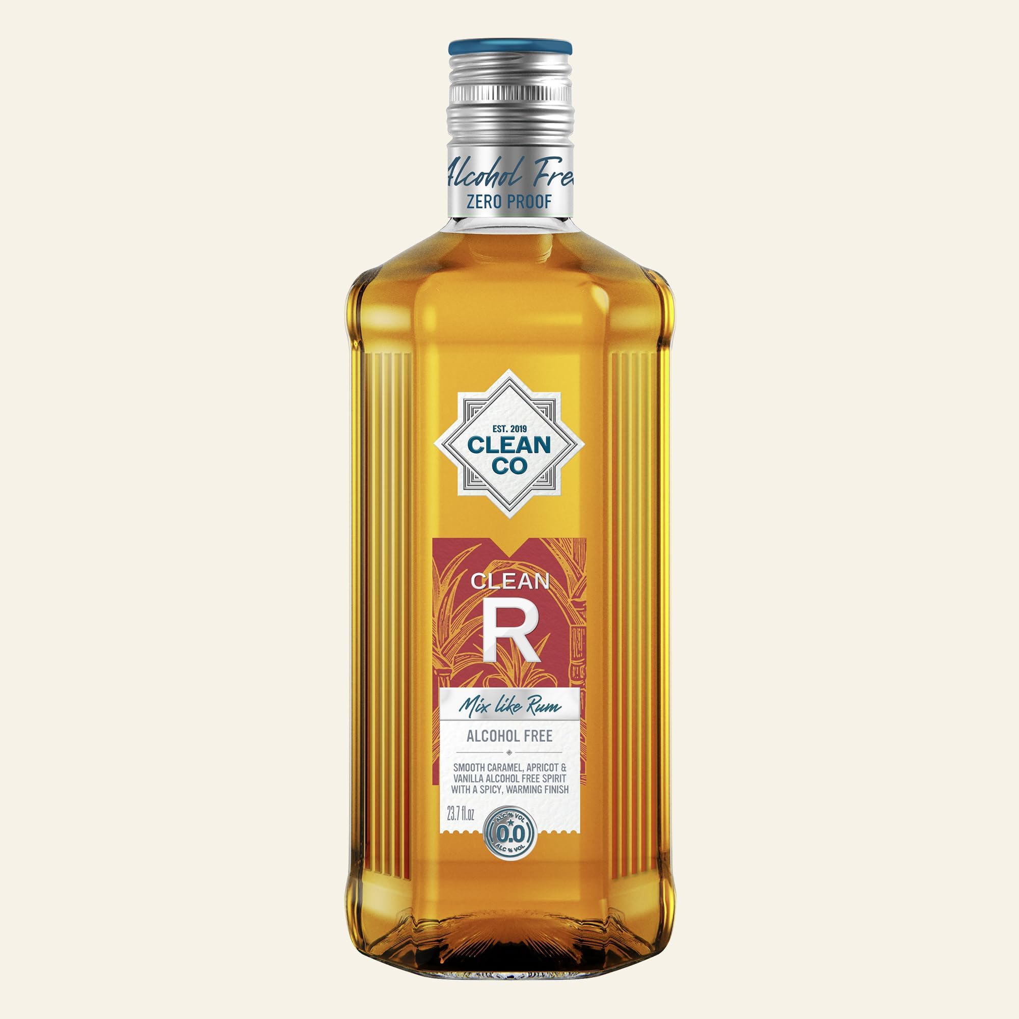 Amazon.com: CleanCo Clean R Alcohol-Free Spiced Rum Alternative | Award ...
