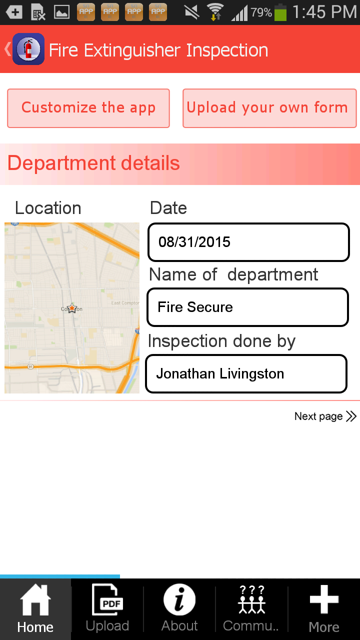 Fire Extinguisher Inspection:Amazon.de:Appstore for Android
