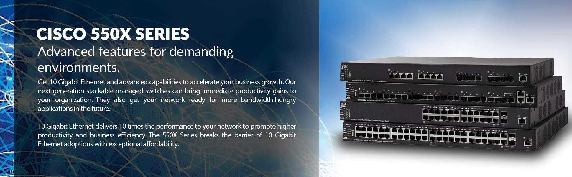 Buy Cisco SG550X-24 24-Port Gigabit Stackable Managed Switch - SG550X ...