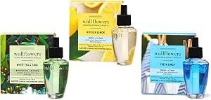 Amazon.com: Bath and Body Wallflowers Fragrance Bulbs - Fresh Linen ...