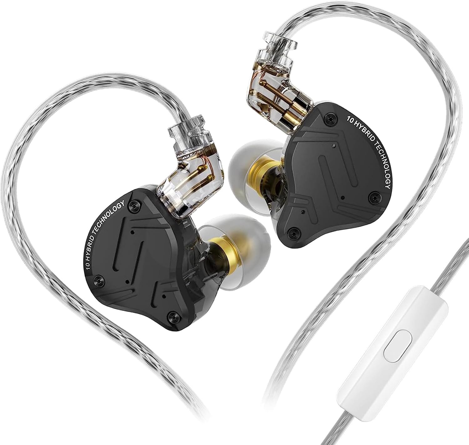 Amazon.com: KZ ZS10 PRO X - Monitor de oído, 4BA+1DD KZ Multi Driver ...