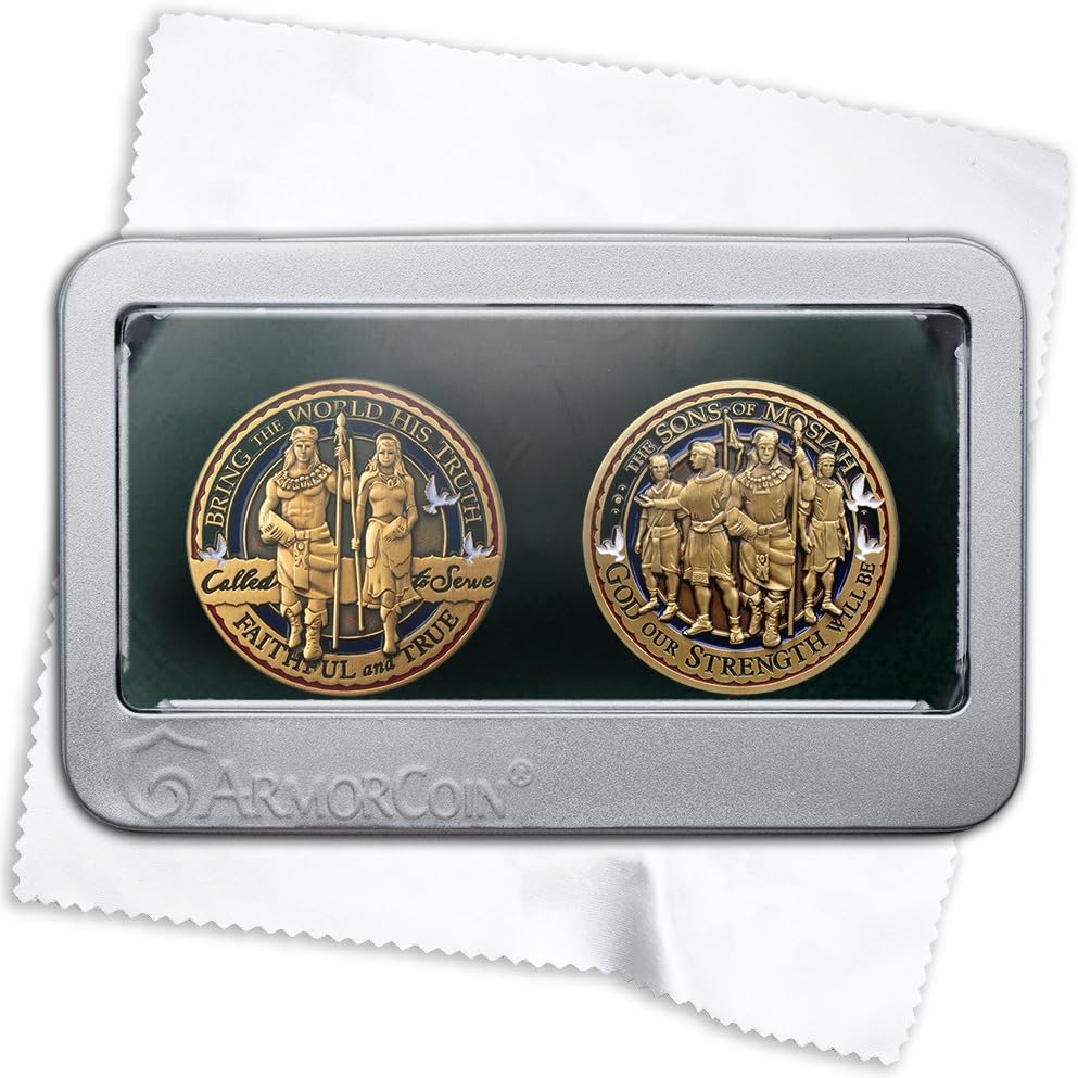Amazon.com: Armor Coin & Emblem - Sons of Mosiah and LDS Missionary ...