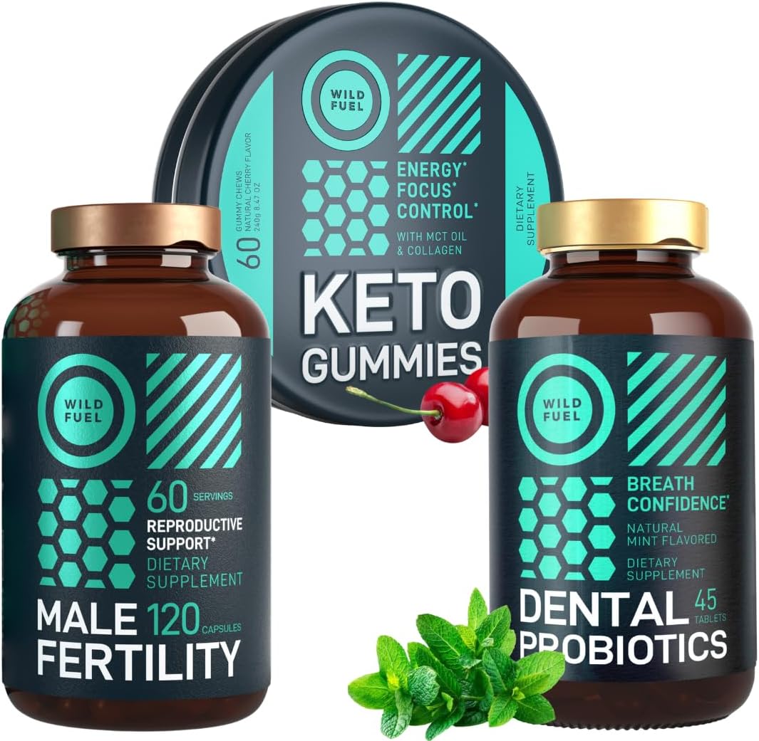Amazon.com: WILD FUEL Oral Probiotic, Fertility Supplements for Men ...