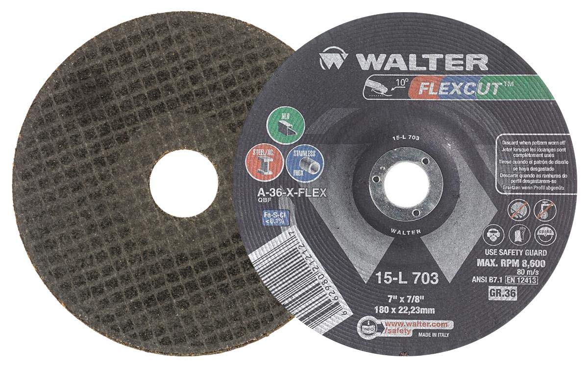 Amazon.com: Walter 15L703 FLEXCUT Flexible Grinding Wheel [Pack of 25 ...