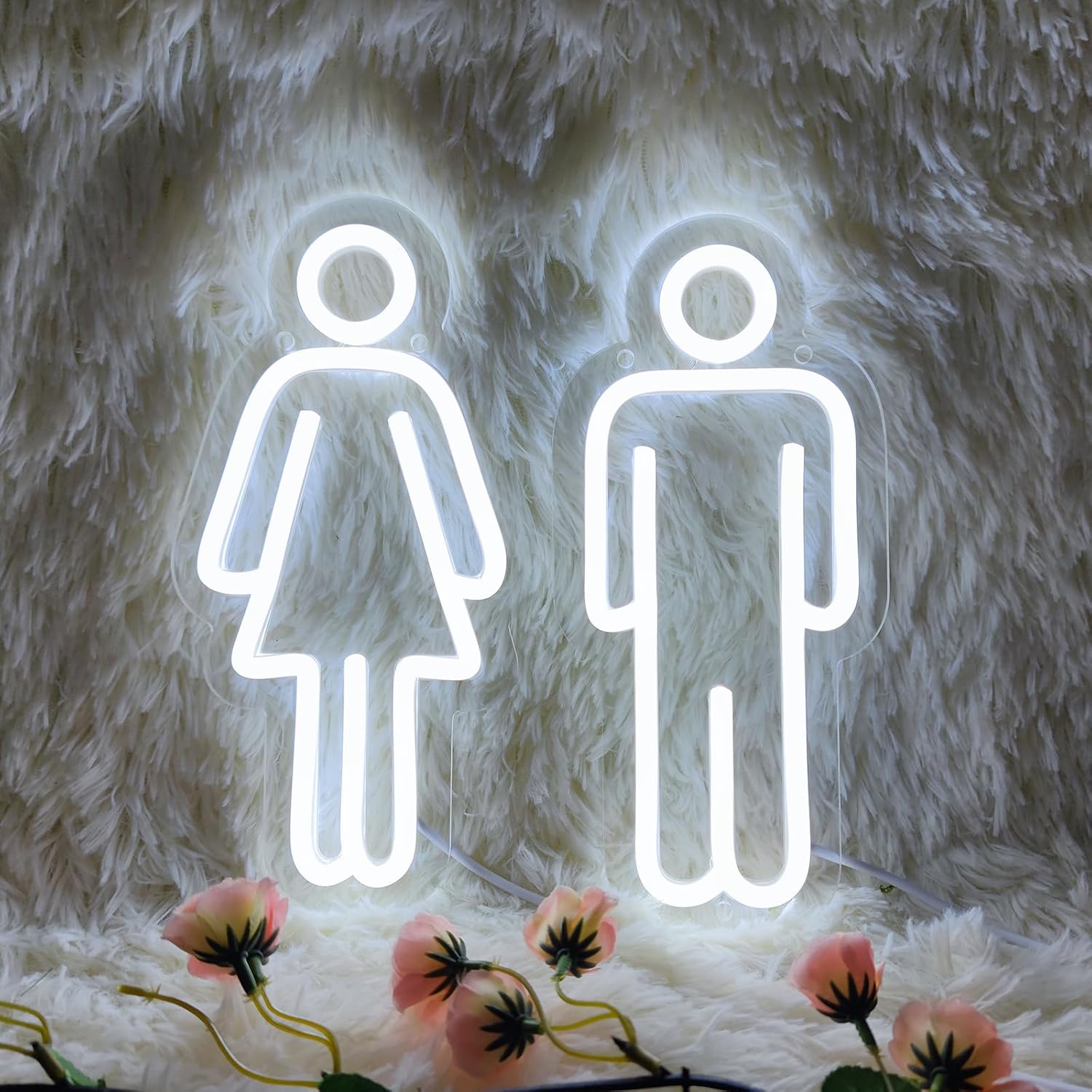 Toilets Neon Signs for Wall Decor Neon Lights for Bedroom Led Business ...