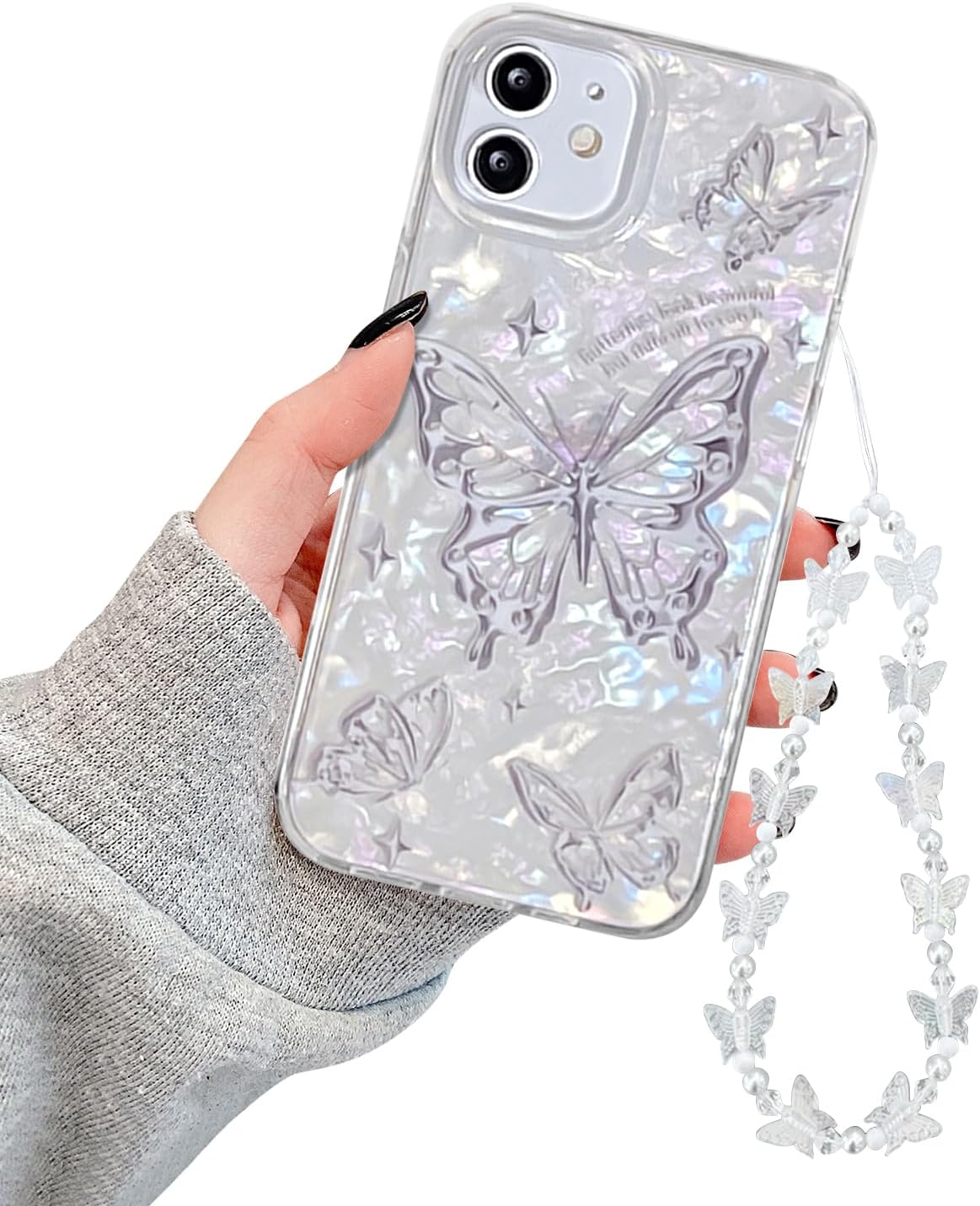 Amazon.com: Ownest Compatible with iPhone 11 Case with Clear Colourful ...