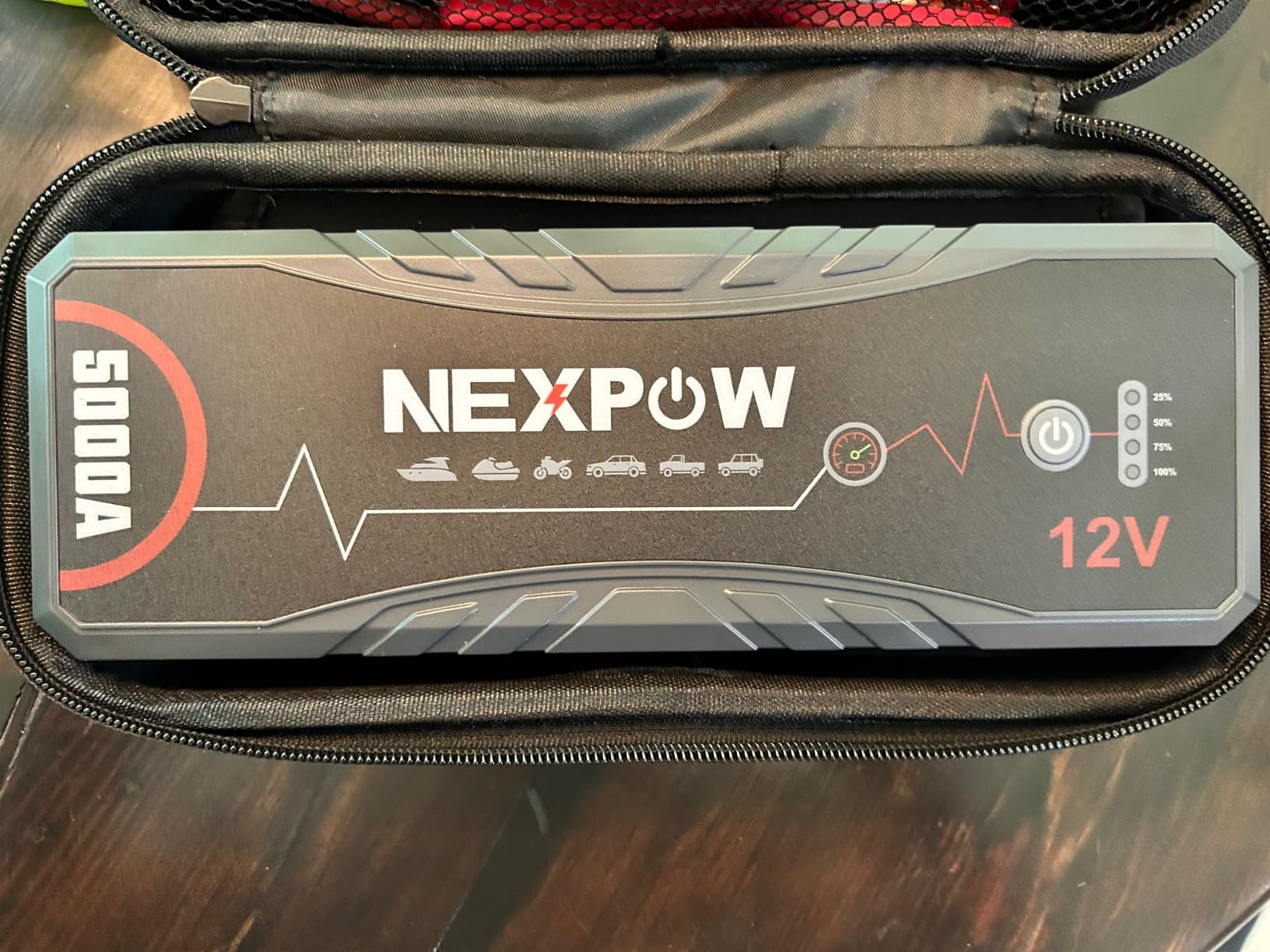 $30/mo - Finance NEXPOW Car Battery Jump Starter 2000A Peak with Air ...