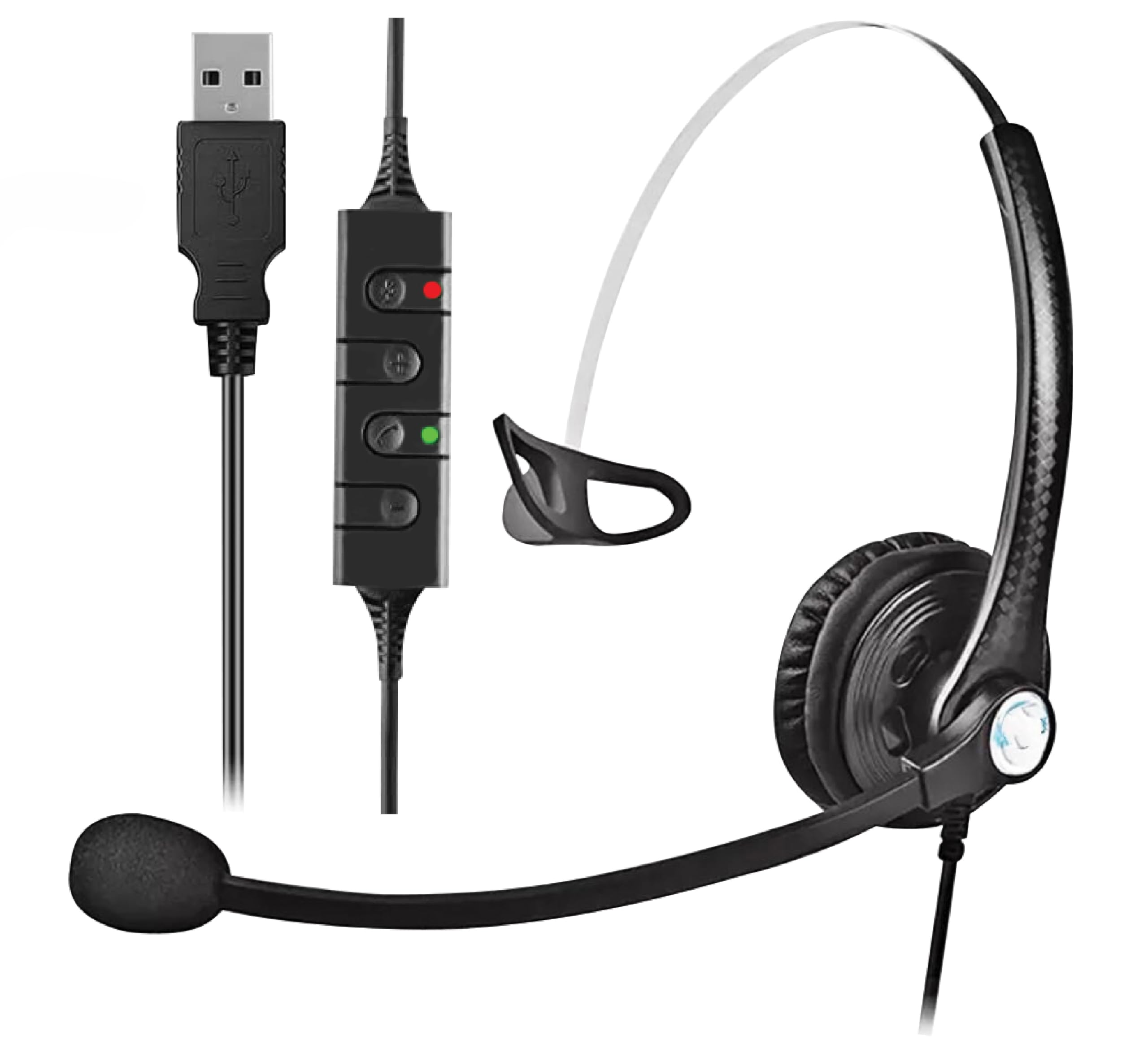 Amazon.com: WirelessFinest USB Plug Hands-Free Call Center Noise ...