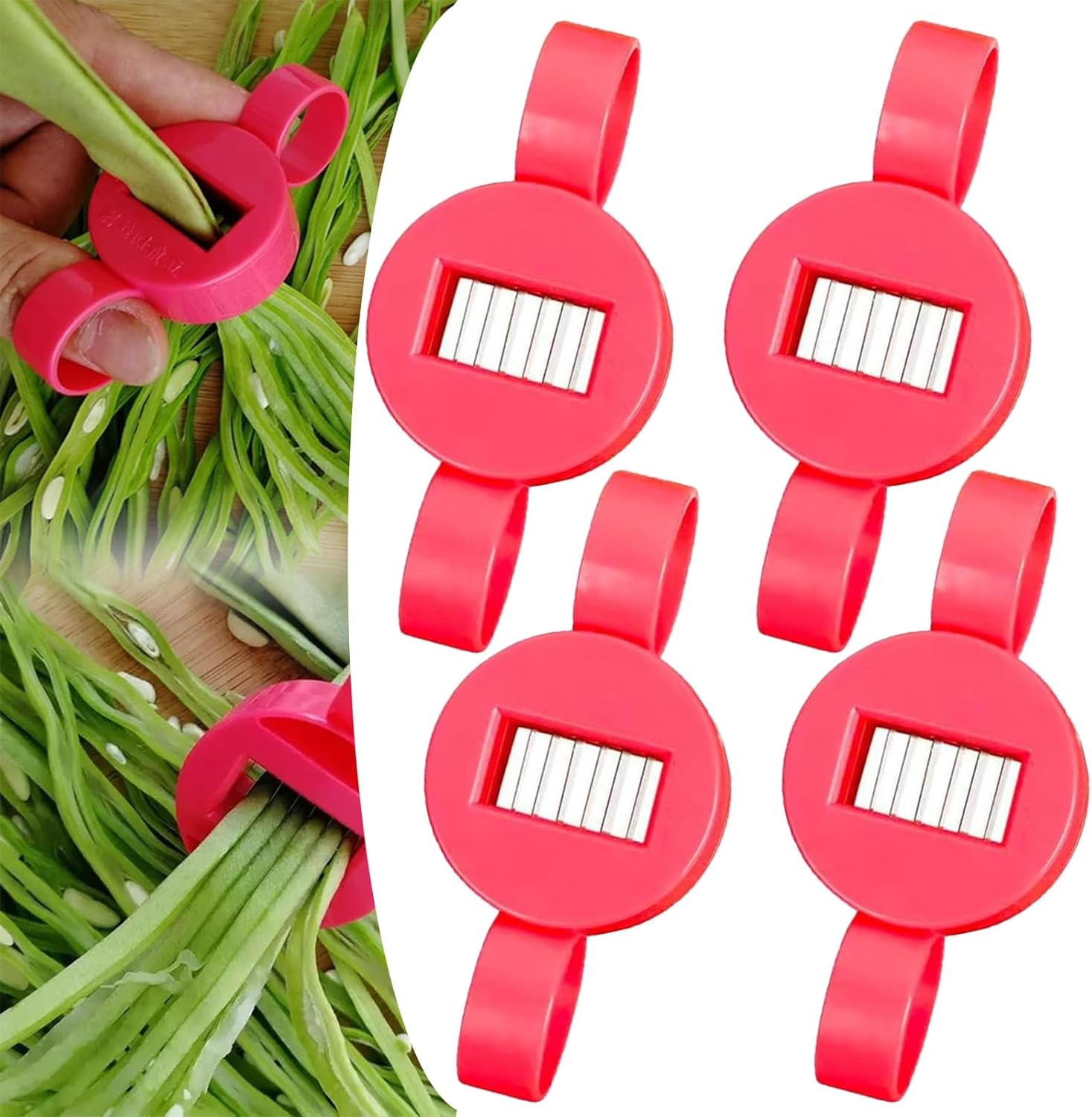 Amazon.com: Legume Slicer, Multipurpose Handheld Round Legume Slicer ...