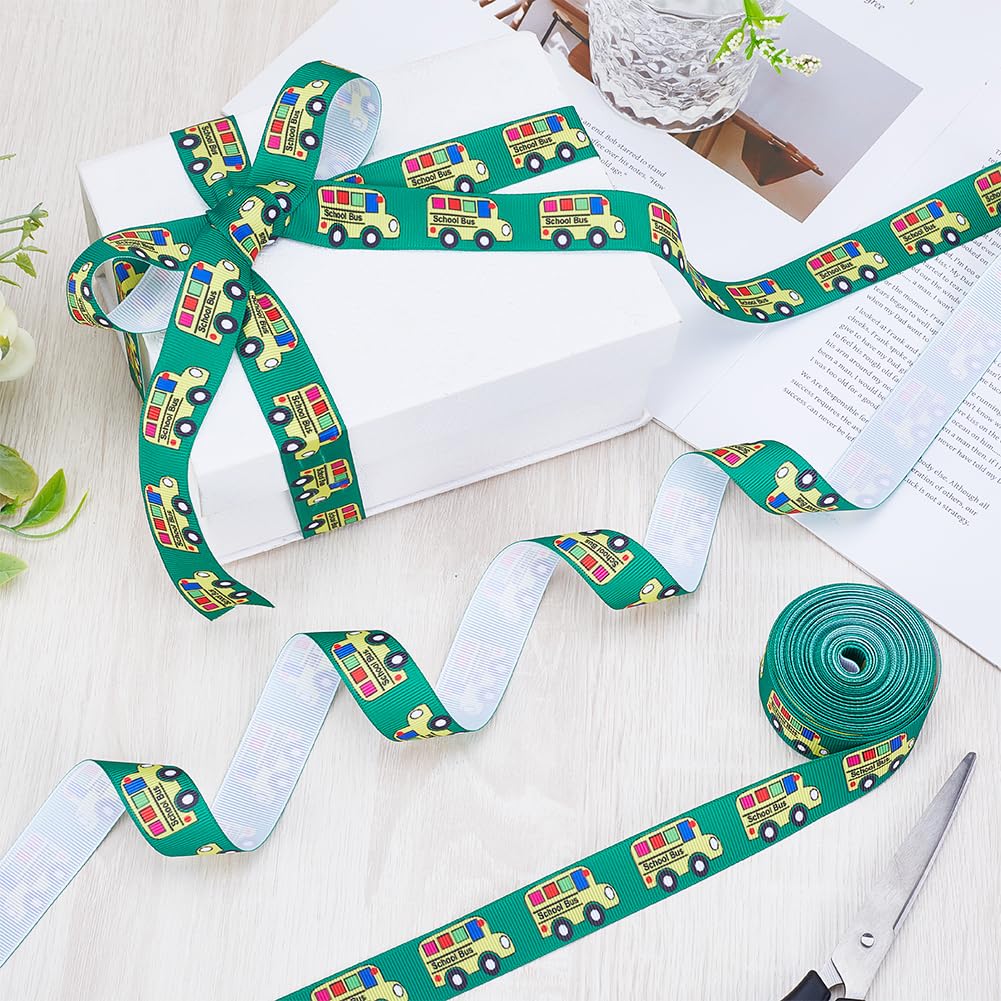 Ruler Ribbon Grosgrain Ruler & Pencil Ribbon, 7/8" X 12 Yards, Teacher ...
