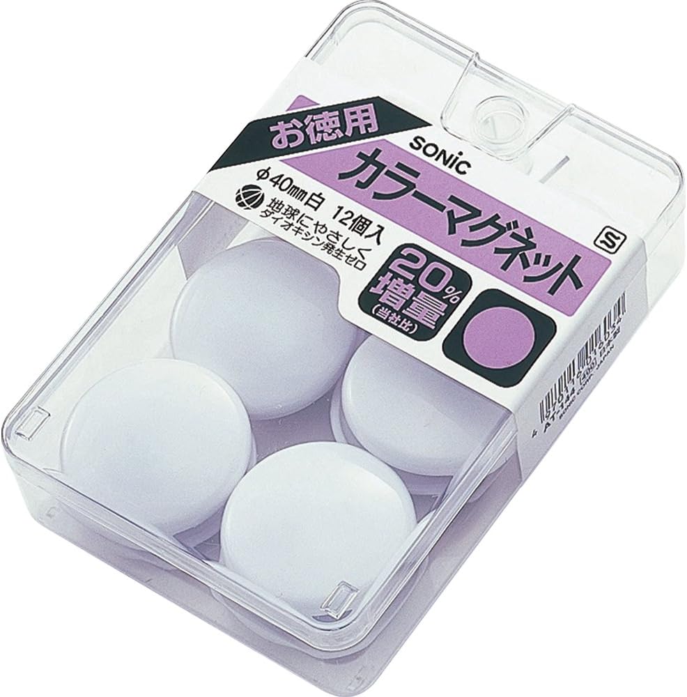 Amazon.com: Sonic Magnet AT-144 Color Magnet, Diameter 1.6 inches (40 ...