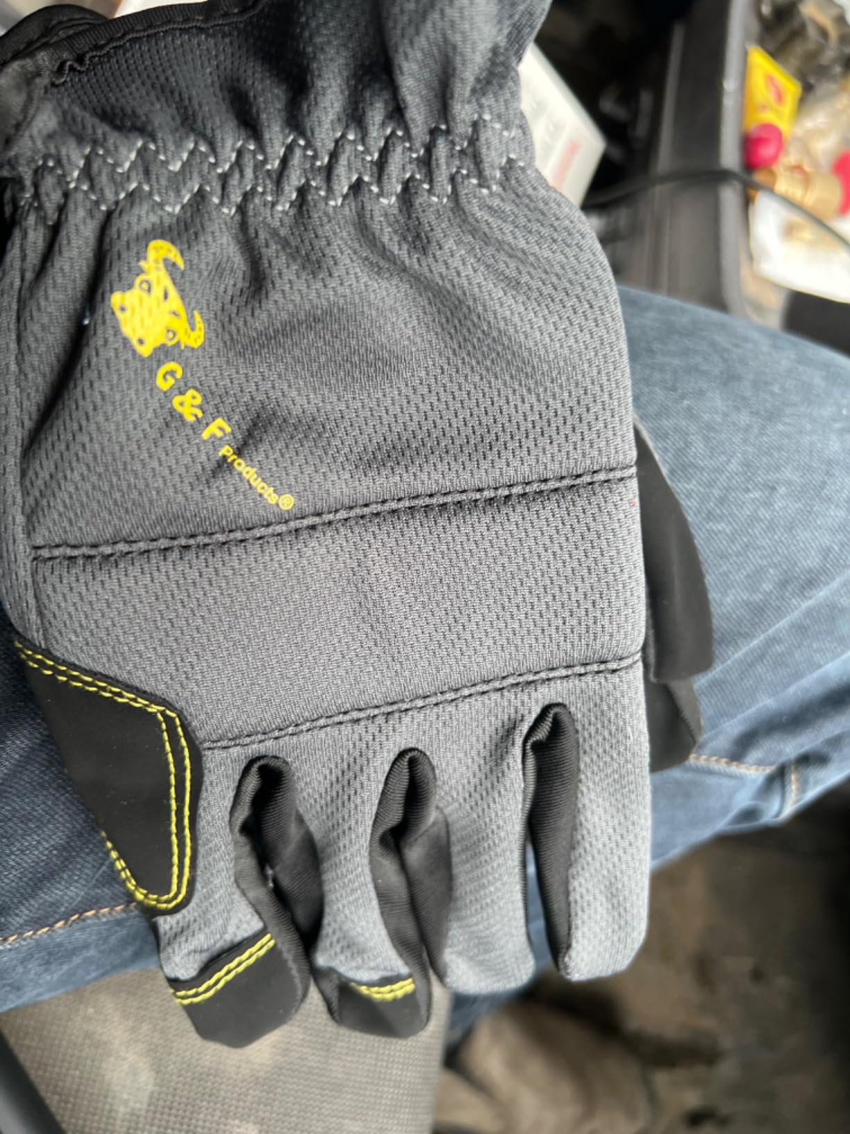 G & F Products unisex adult All Purpose Utility Work Gloves High ...