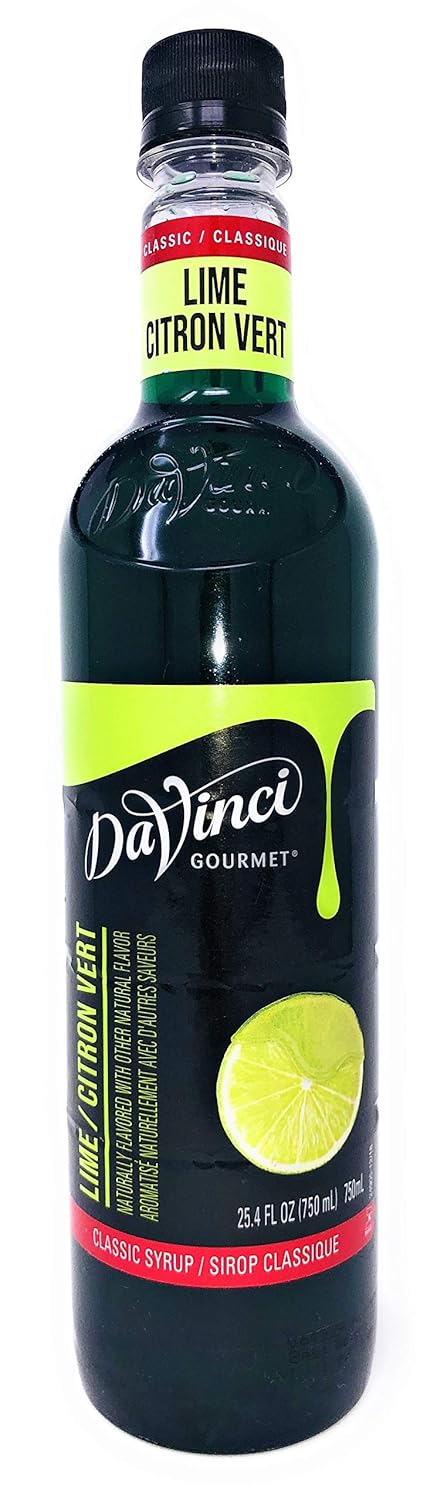 Amazon.com: DaVinci Gourmet Classic Lime Syrup, 25.4 Fluid Ounce (Pack ...