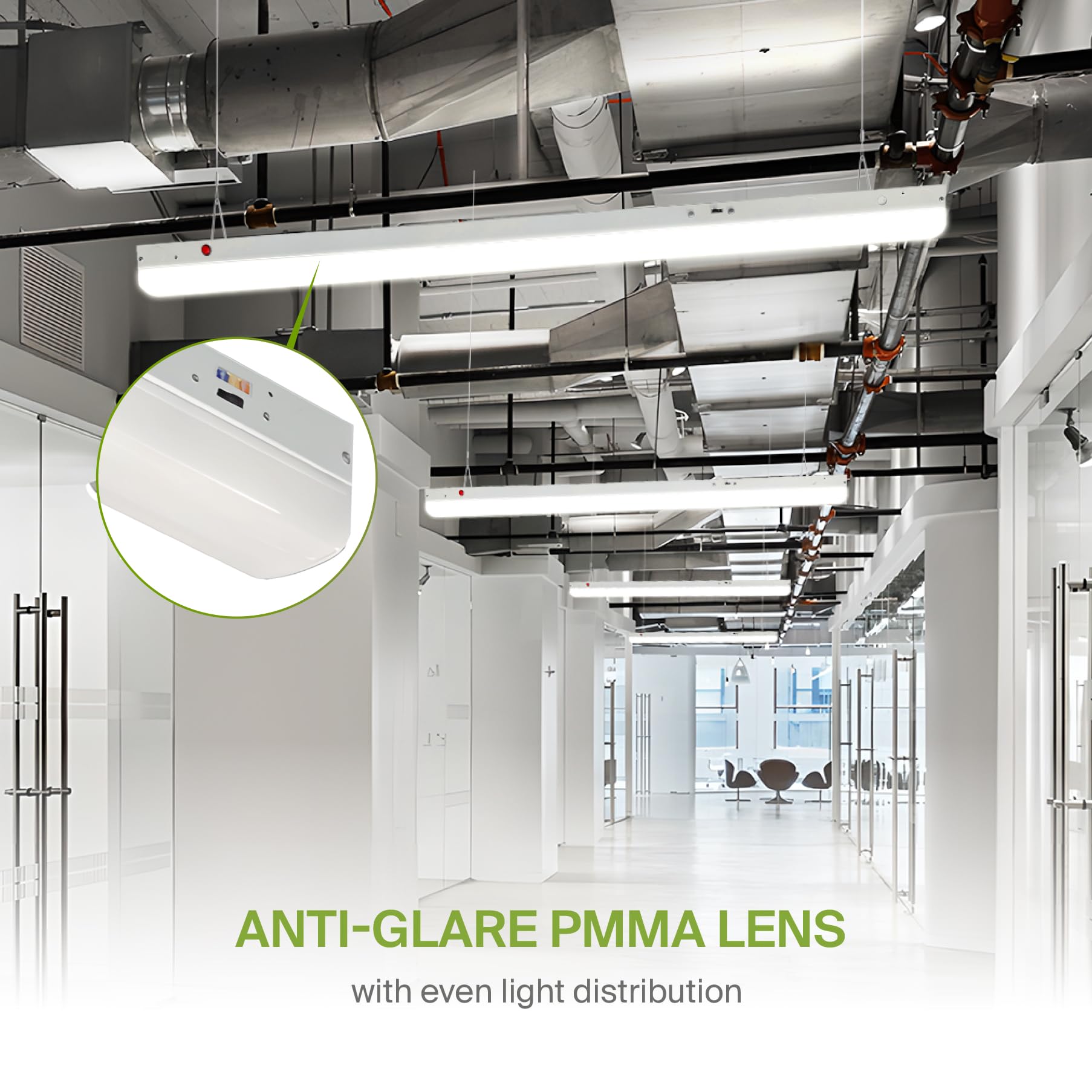 Emergency Commercial Fluorescent Light