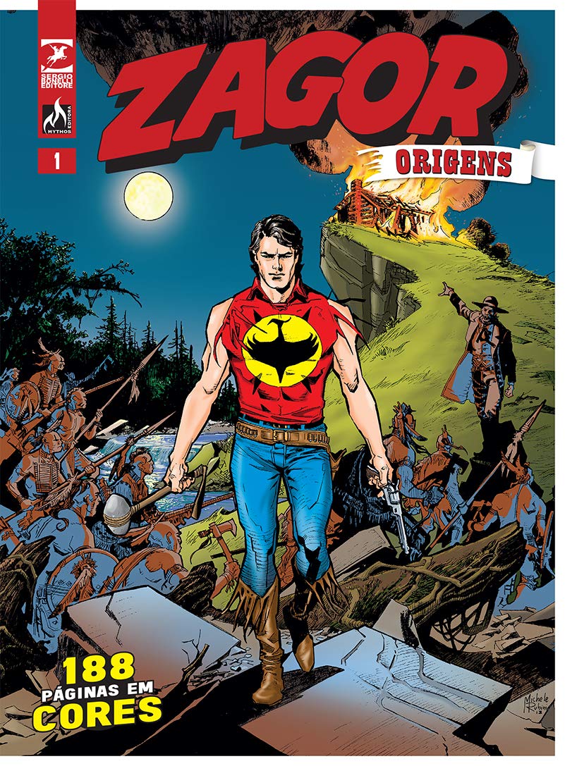 Amazon.com: Zagor Origens Vol. 1: 9786559510269: Moreno Burattini ...