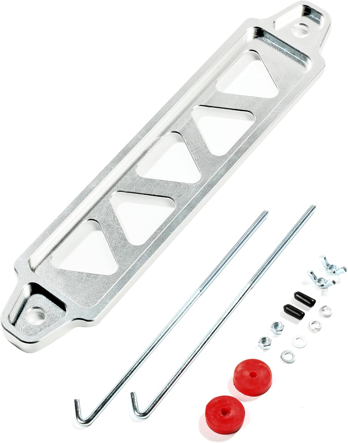 Amazon.com: AOCISKA Universal Car Battery Holder Kit, Aluminum Alloy ...