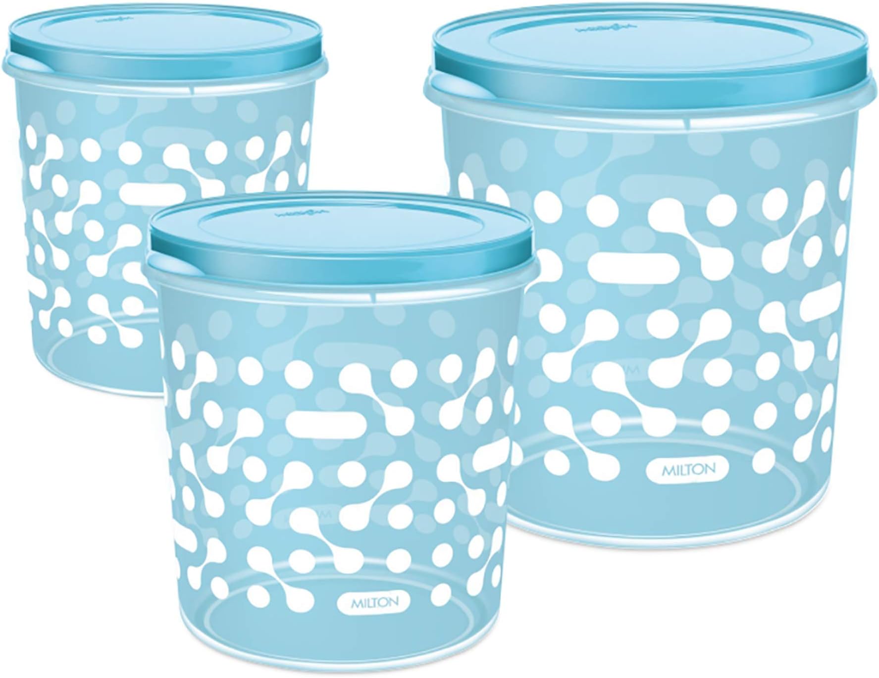 Cello Hi Fresh Safe Plastic Small Container, 3 PC (Capacity - 5ltrs ...