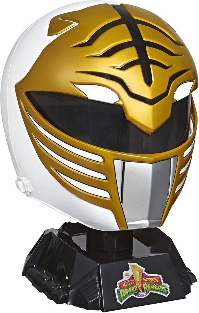 Hasbro Power Rangers Lightning Collection Premium White Ranger Mask ...