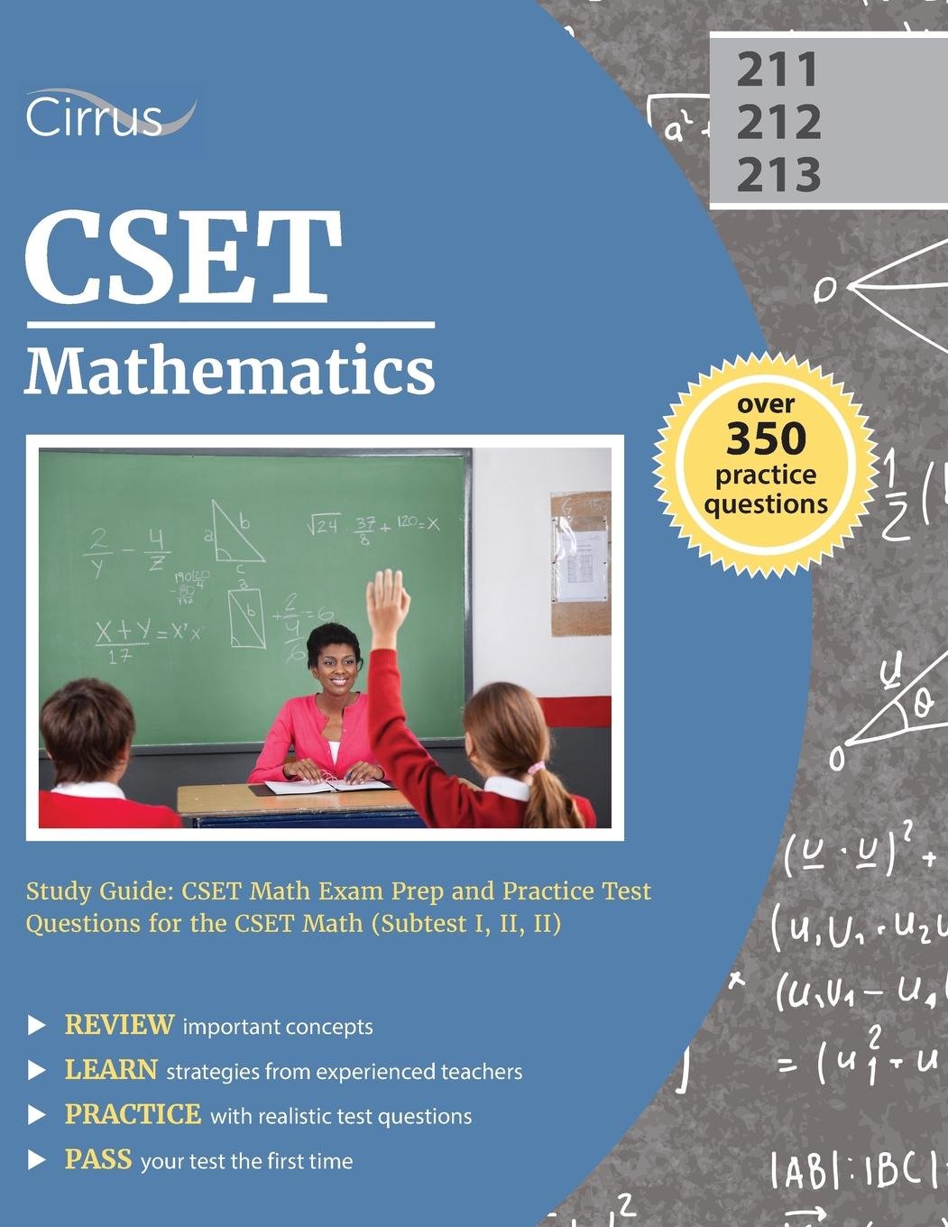 Amazon.com: CSET Mathematics Study Guide: CSET Math Exam Prep and ...