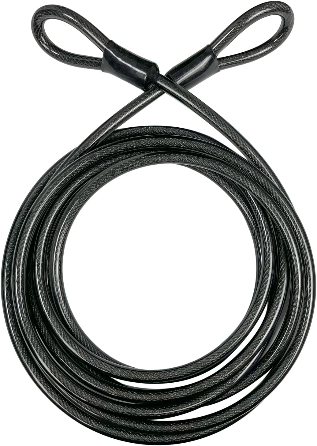 Master Lock Steel Bike Lock Cable, 30 ft. Long x 3/8 in. Diameter Vinyl ...