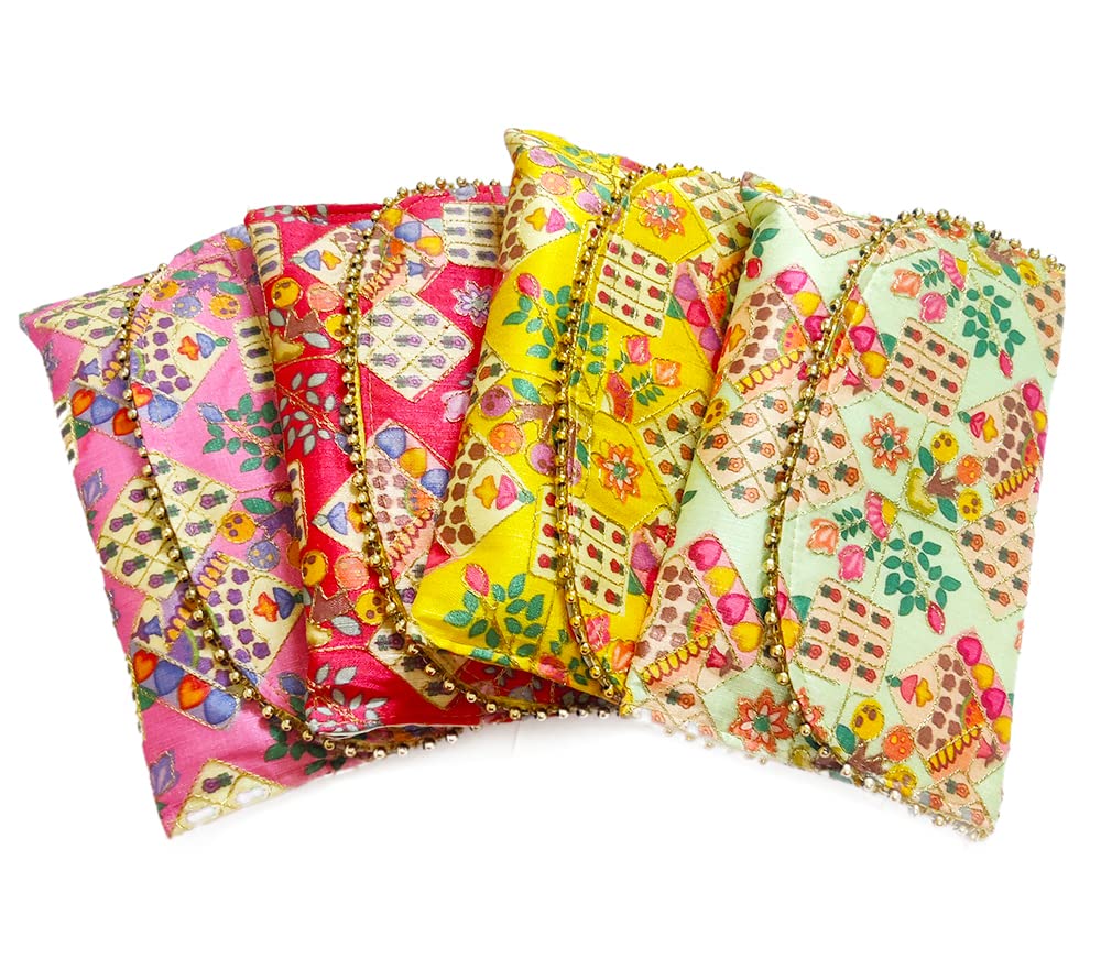 Buy DMS RETAIL Traditional Ethnic Purse for Women Shagun Potli Pouch ...