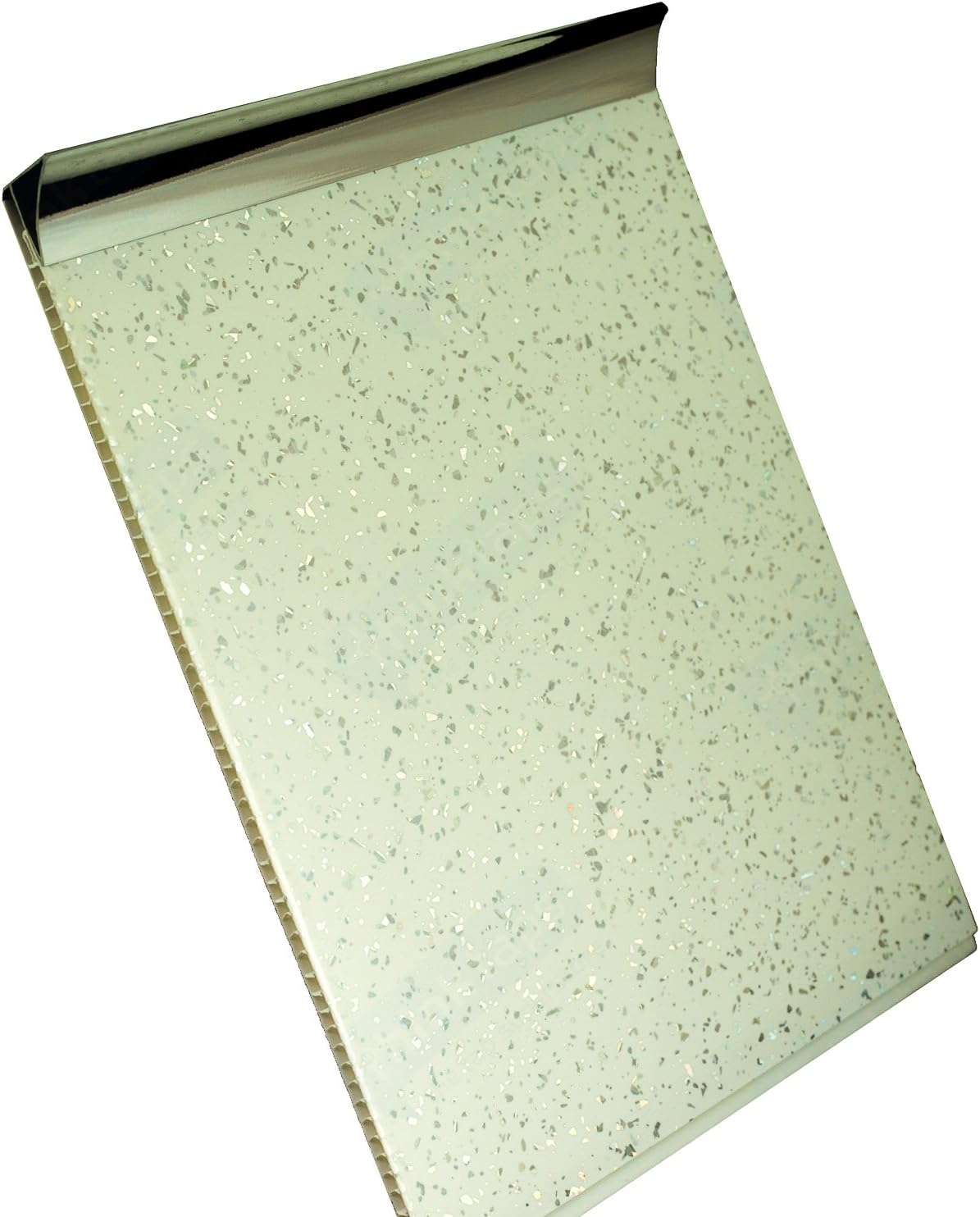 Chrome Panel Trim Perfect For Bathroom Kitchen Shower Wall PVC Cladding ...