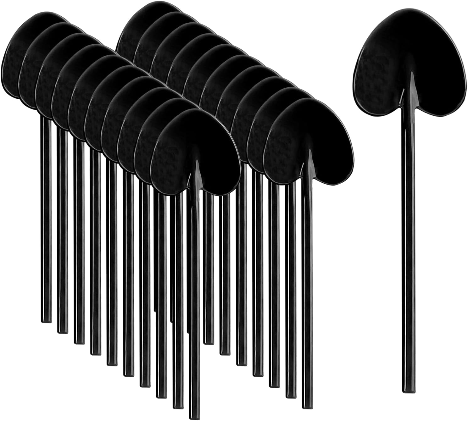 Amazon.com: hoeslaw 40 Pcs Colorul Changing Ice Cream Spoon, 4 Colors ...