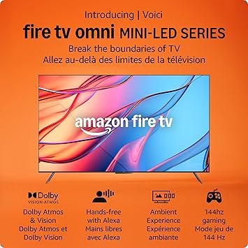 Fire TV 55" Omni Mini-LED Series QLED 4K smart TV | Amazon