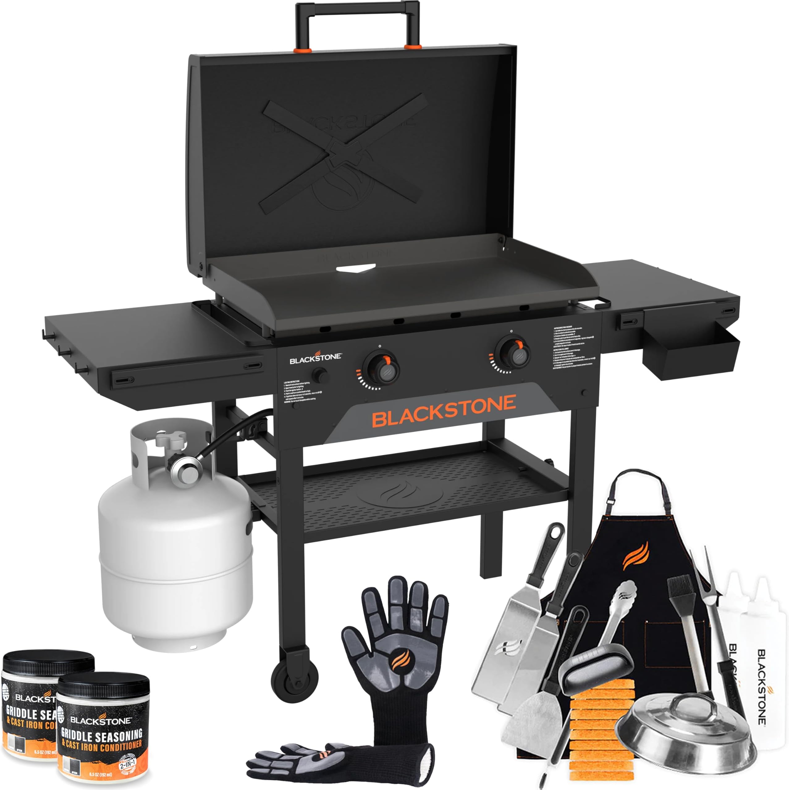 Amazon.com: Blackstone Original 36 Inch Omnivore Griddle 2212 with Hard ...