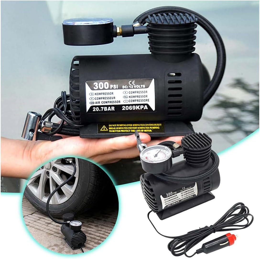 Amazon.com: Tire Inflator Portable Air Compressor, Faster Inflation ...