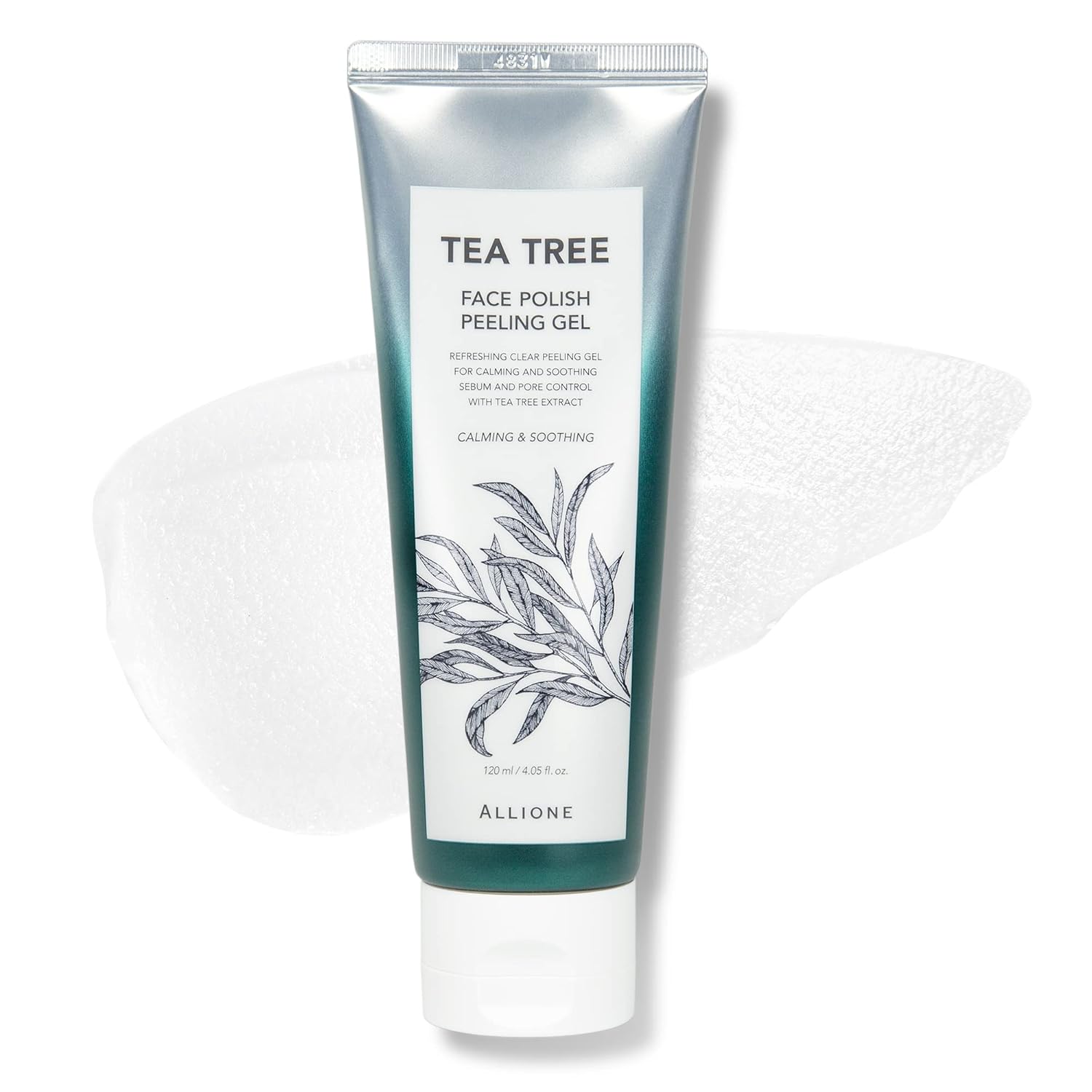 Amazon.com: Allione Face Polish Peeling Gel Tea Tree 120ml | Gentle ...