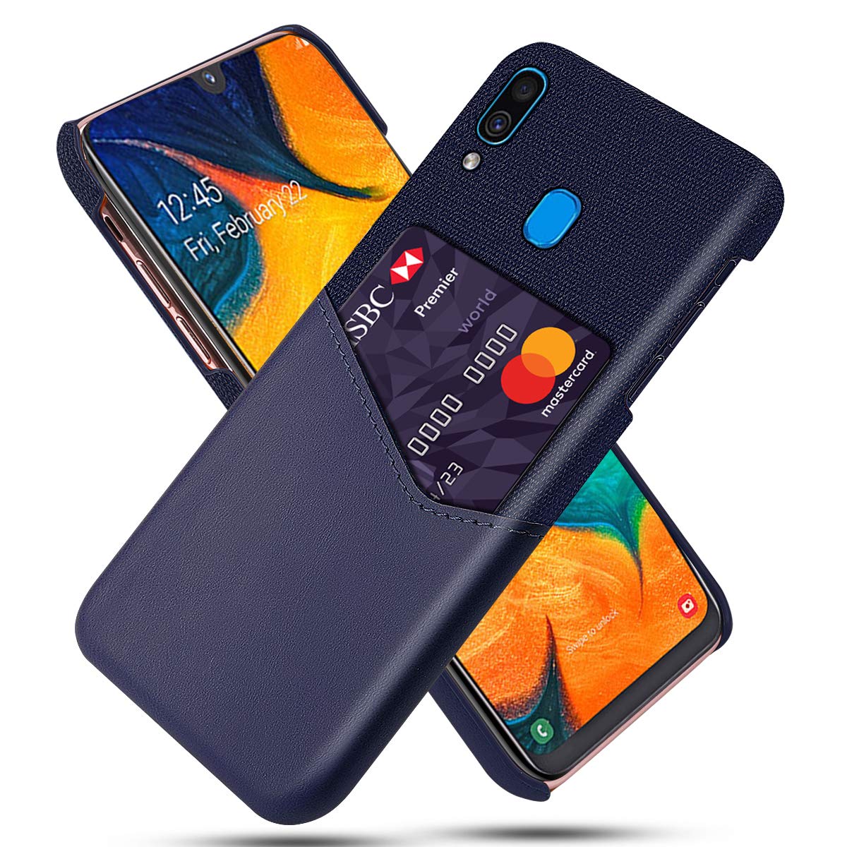 MASTAR LLC Samsung Galaxy A30 Case, PU Leather Wallet Pouch Flip Cover ...
