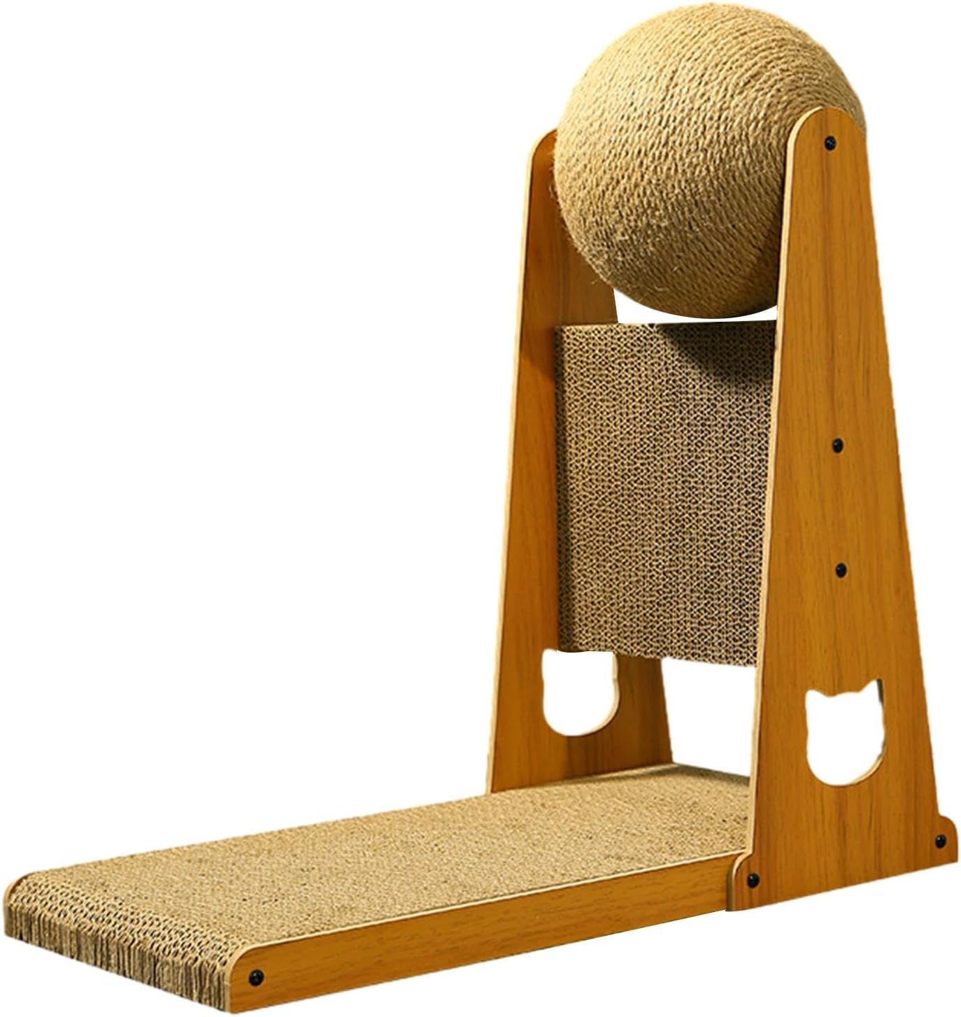 Tiragraffi per gatti a forma di L - Tiragraffi per gatti in sisal con ...