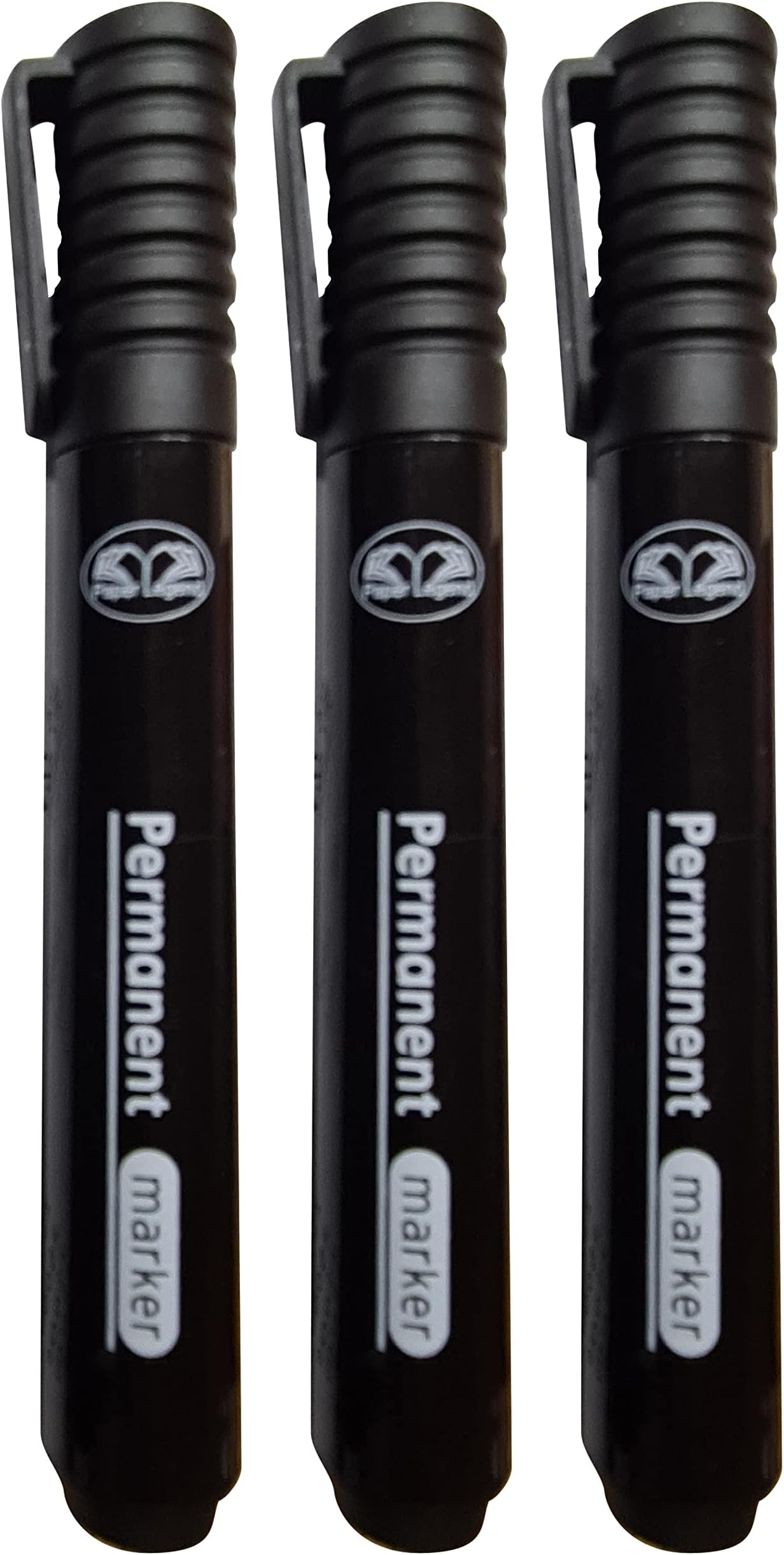 JMS we create smile - Black Permanent Markers Thick Bullet Tip ...