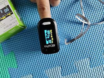 OxiPro OX2 - CE Certified - MHRA Registered Pulse Oximeter/Blood Oxygen ...