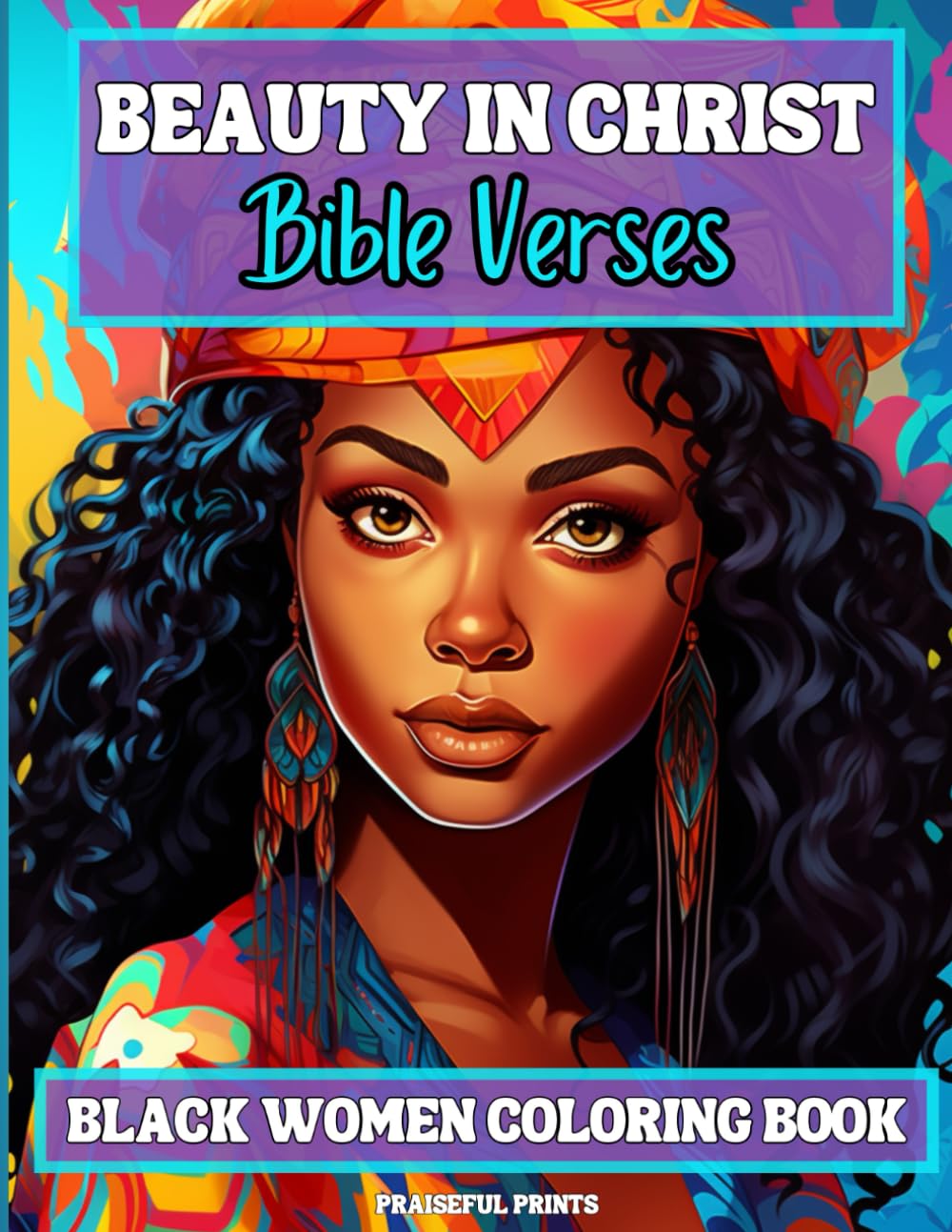 Amazon.com: Beauty in Christ Bible Verses - Black Women Coloring Book ...