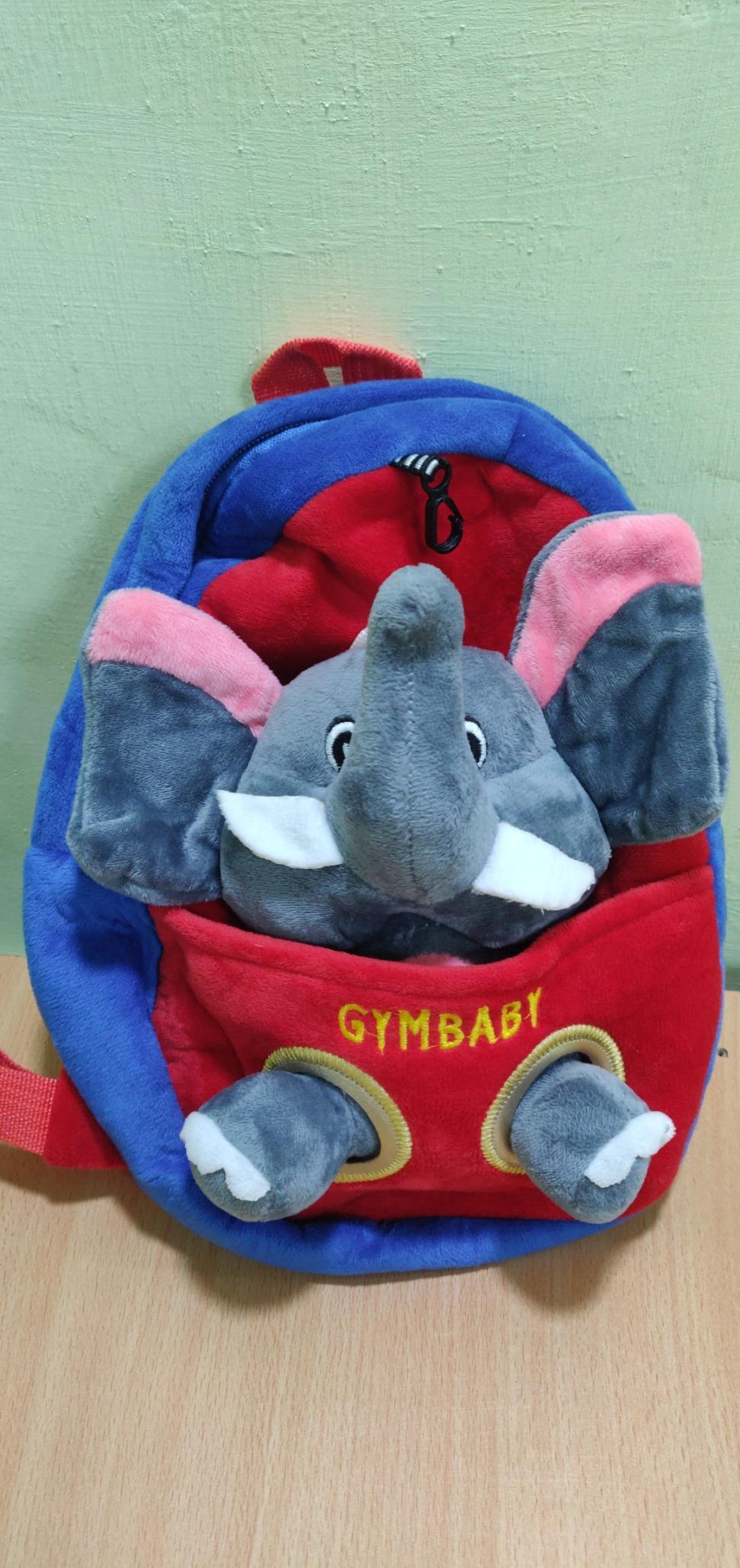 APPU Small Fun Backpack Bag for Kids with Detachable Plush Toy - 2 in 1 ...