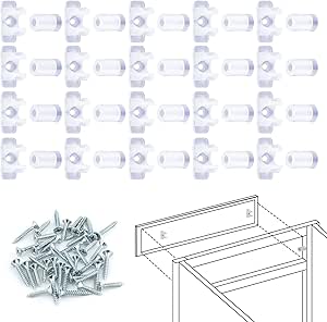 Amazon.com: False Drawer Front Clips, 20 Pairs False Front Cabinet ...