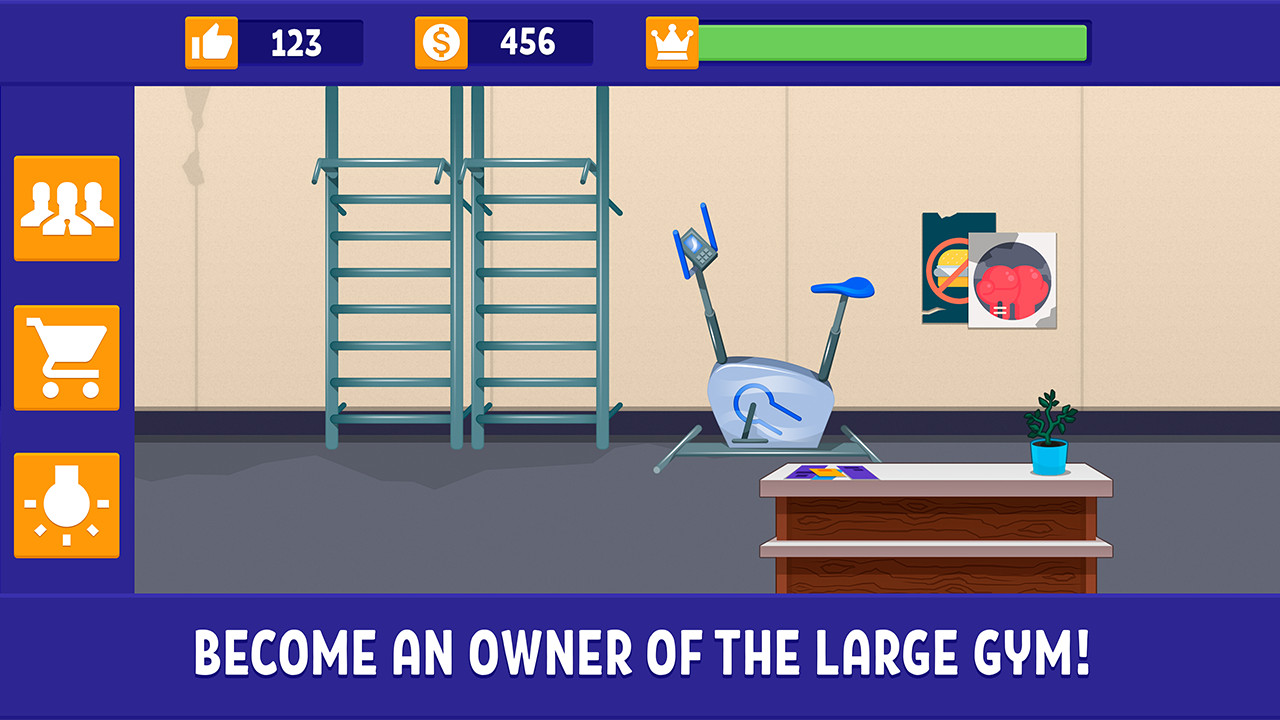 Fitness & Bodybuilding Gym Manager Simulator: Workout Tycoon 2k17 ...