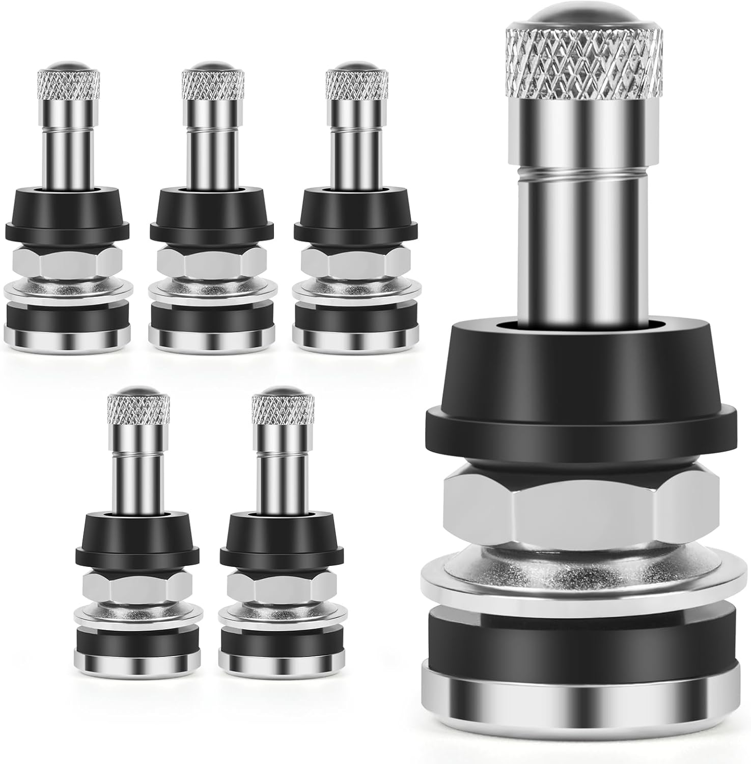 Amazon.com: Wlnynir 6-Pack TR416 Tire Valve Stems, High Pressure 200 ...