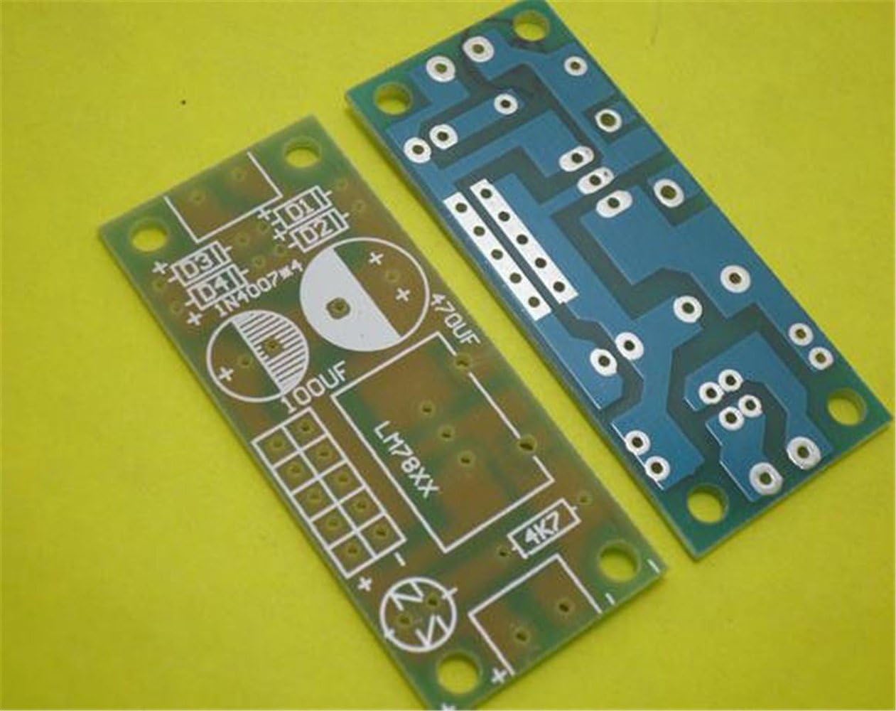 Amazon.com: Henglifu L78XX PCB LM78XX LM7805 LM7812 Fixed Regulator PCB ...
