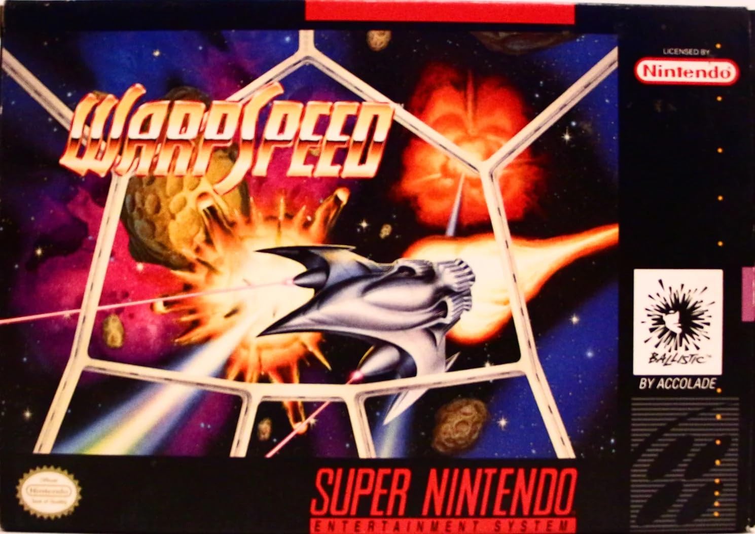 Amazon.com: WarpSpeed - Nintendo Super NES : Video Games