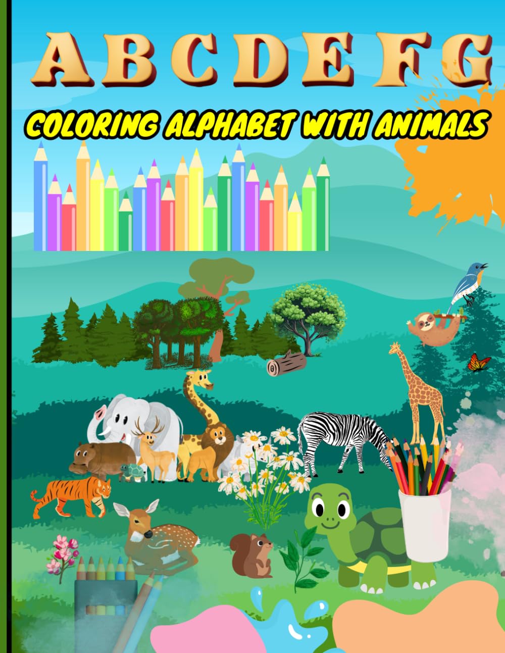 Buy "Animal Alphabet Adventures: Coloring Fun from A to Z": Adventures ...