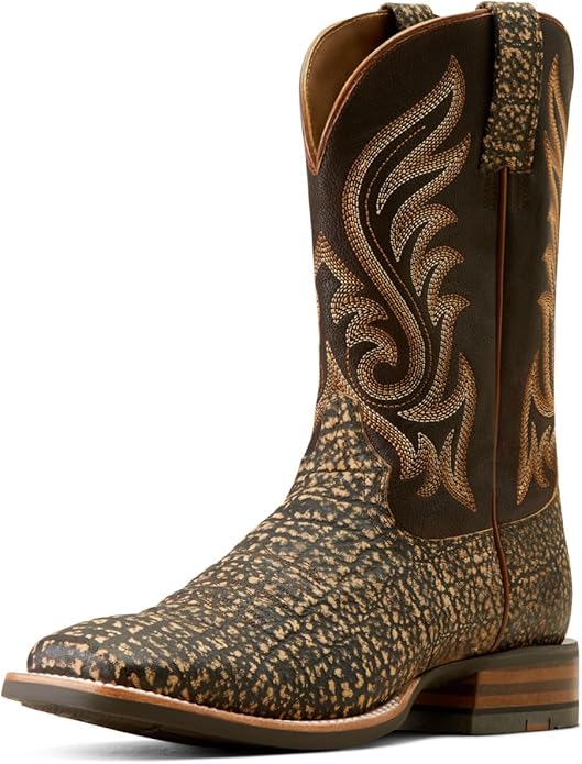 Amazon.com | ARIAT Men's Cattle Call Cowboy Boot, Dark Chocolate/Muddy ...