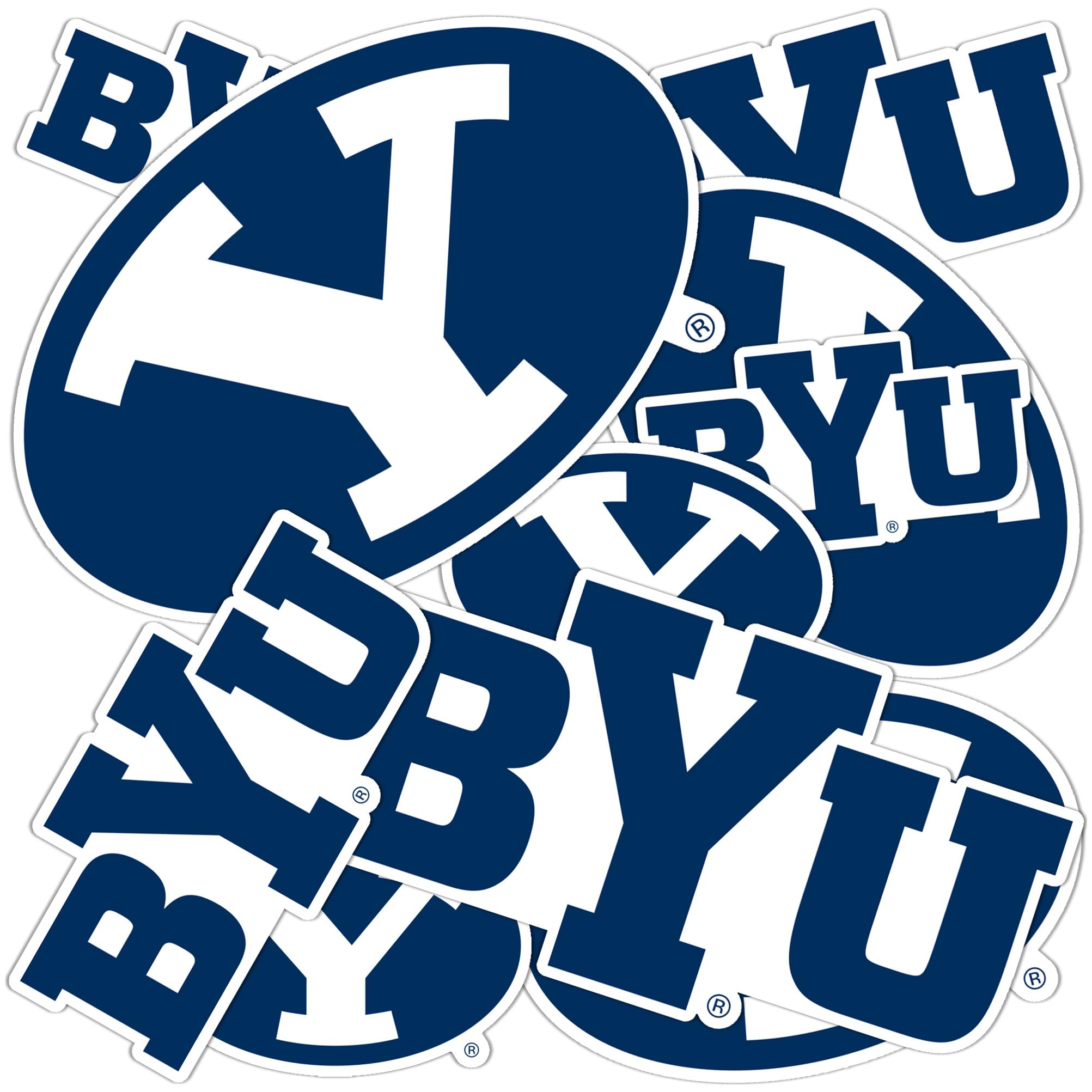 Amazon.com: Desert Cactus Brigham Young University Sticker Cougars BYU ...
